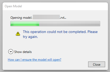 Unable to open Revit Cloud Model – CADD Microsystems